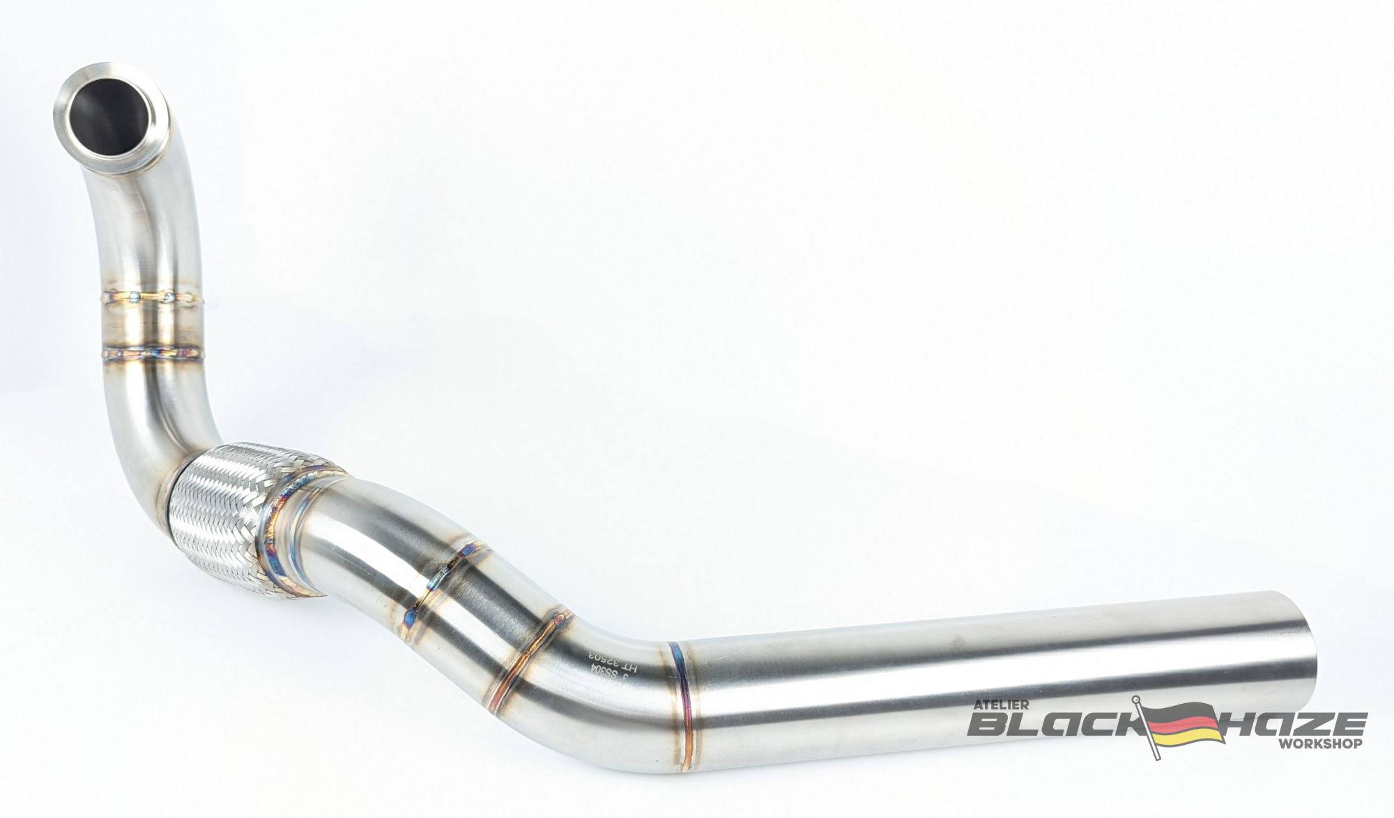 Stainless Steel Performance Downpipe TDI Common rail CR140 CBEA CJAA ...